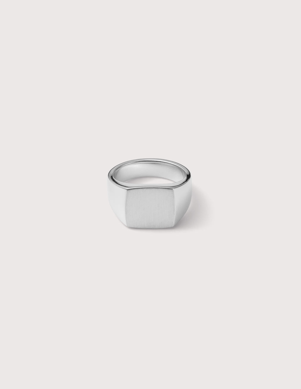 Mini Signet Ring Square Hairline – BETTER DAYS PRIORITY